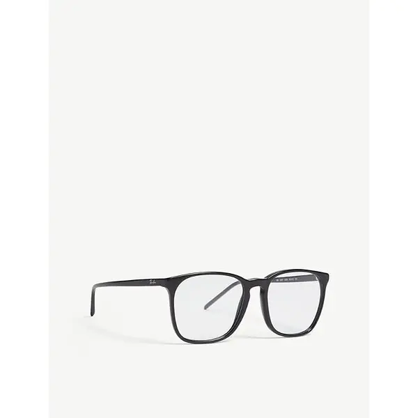 Ray-ban Square-frame Optical Glasses - Black