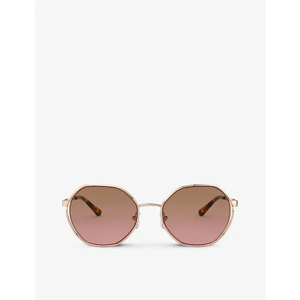Michael Kors Irregular Sunglasses - Gold