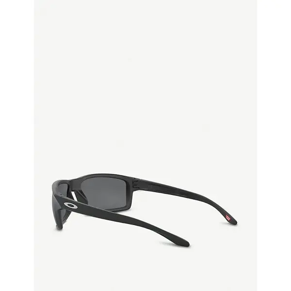 Oakley Gibston Rectangle Sunglasses - Black