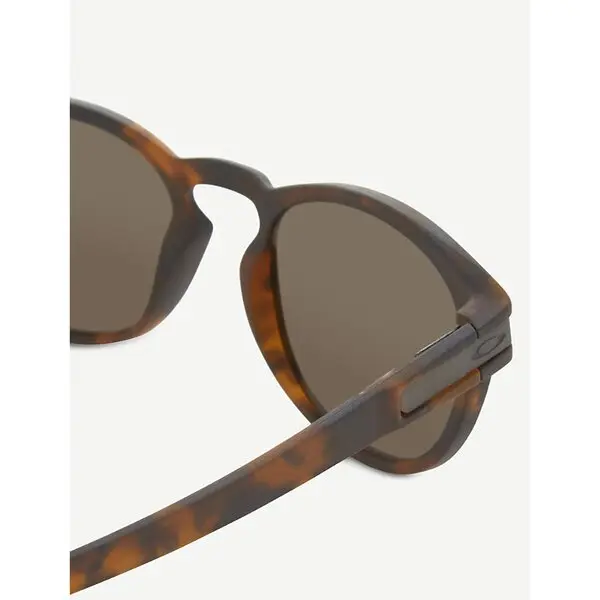 Oakley Round-frame Sunglasses - Matte Brown