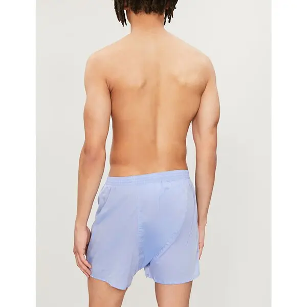 Derek Rose Amalfi Batiste Relaxed-fit Cotton Woven Boxer Shorts