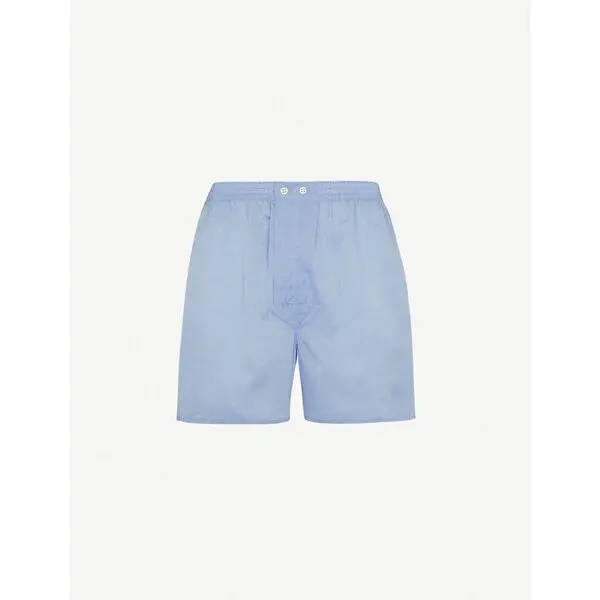 Derek Rose Amalfi Batiste Relaxed-fit Cotton Woven Boxer Shorts