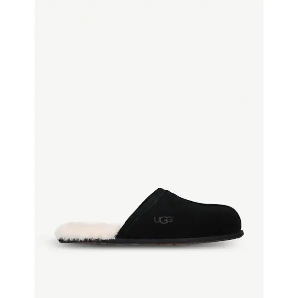 UGG Scuff Sheepskin Slippers - Black
