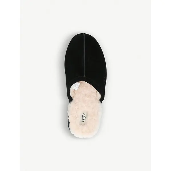 UGG Scuff Sheepskin Slippers - Black