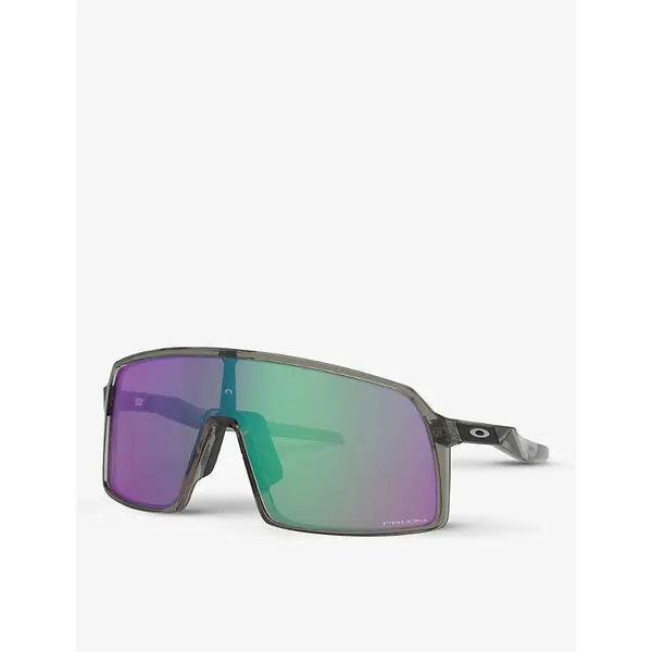 Oakley Sutro Wraparound Sunglasses - Grey