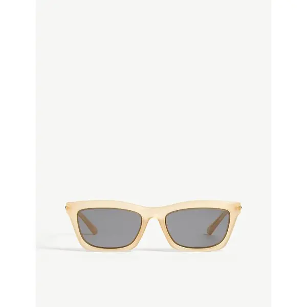 Michael Kors Rectangle-frame Sunglasses - Yellow