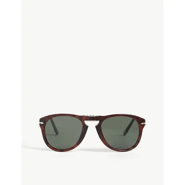 Persol Tortoiseshell Square Sunglasses - Havana