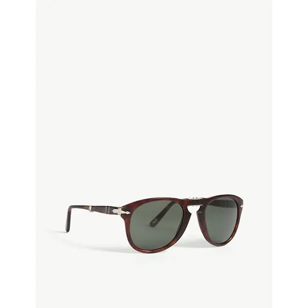 Persol Tortoiseshell Square Sunglasses