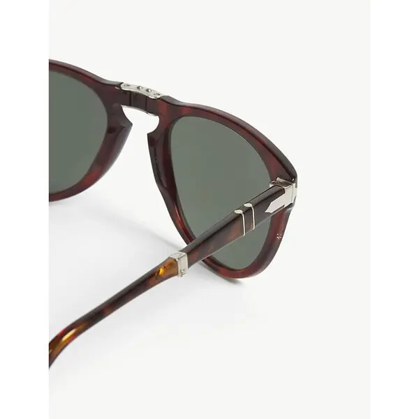 Persol Tortoiseshell Square Sunglasses