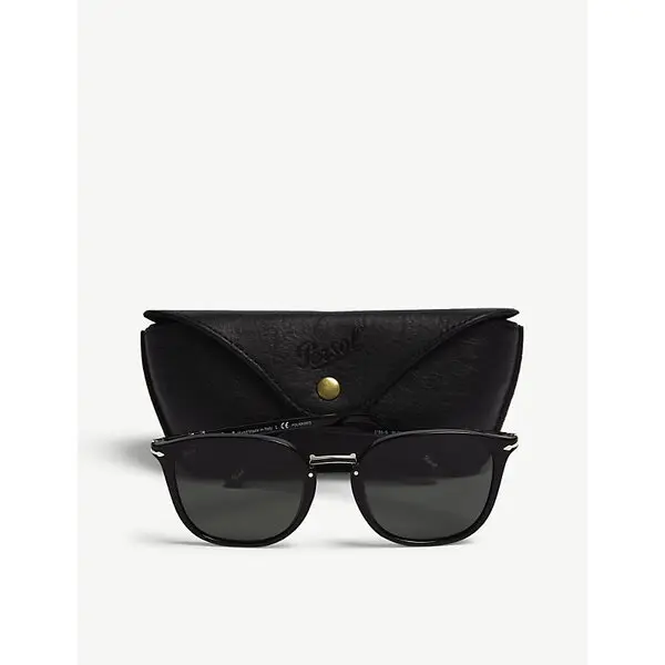 Persol Po3186s Phantos-frame Sunglasses - Black