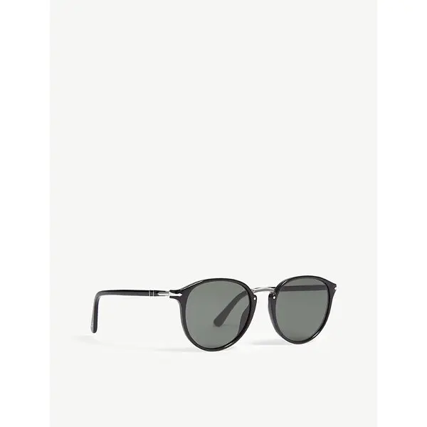 Persol Oval-frame Sunglasses - Black