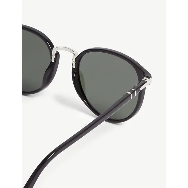 Persol Oval-frame Sunglasses - Black