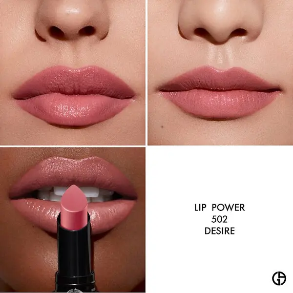 Giorgio Armani Lip Power Lipstick - 502