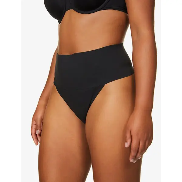 Spanx Supersmooth™ Undie-tectable® Thong - Black