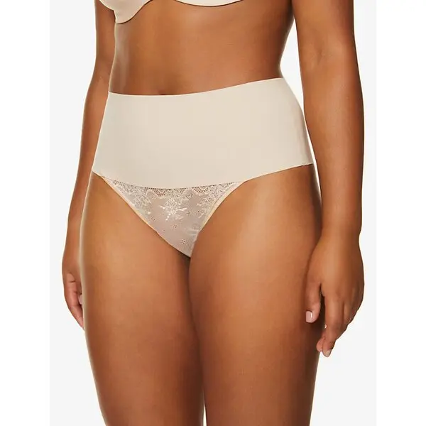 Spanx Supersmooth™ Undie-tectable® Thong - Soft Nude