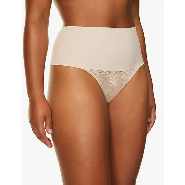 Spanx Supersmooth™ Undie-tectable® Thong - Soft Nude