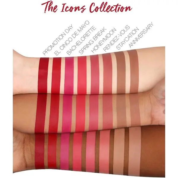HUDA BEAUTY The Icons Collection Power Bullet Matte Lipstick