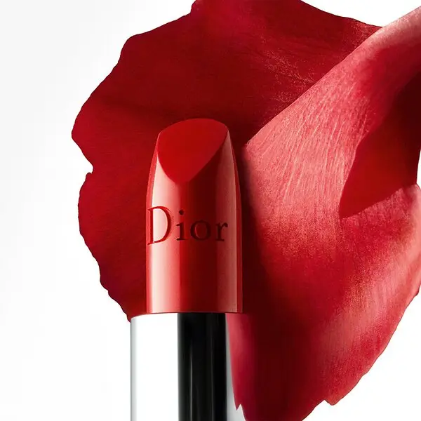 Dior Rouge Satin Metallic Refillable Lipstick 3.5g - 999