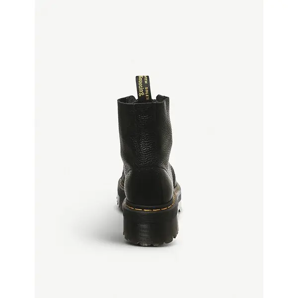 Dr. Martens Sinclair Platform Leather Boots - Black Aunt Sally