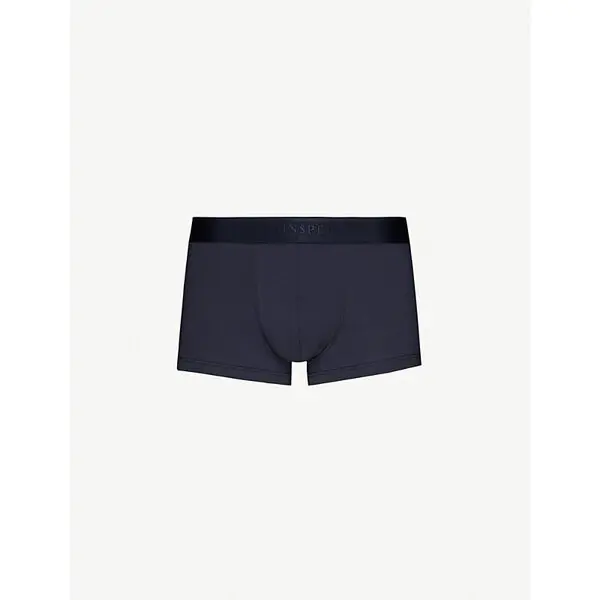 Sunspel Stretch-cotton Trunks - Navy