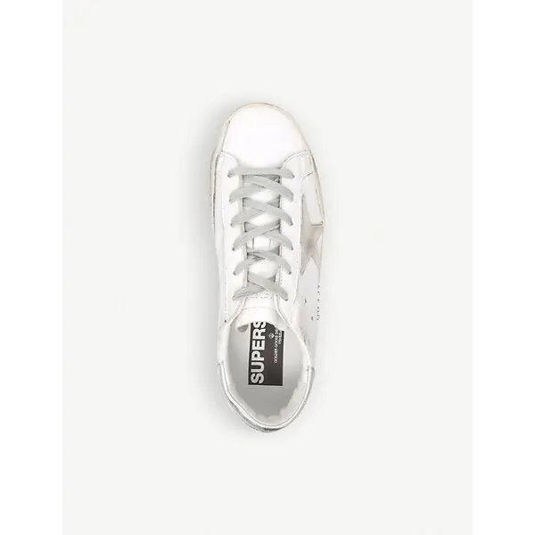 GOLDEN GOOSE Superstar W77 Leather Trainers