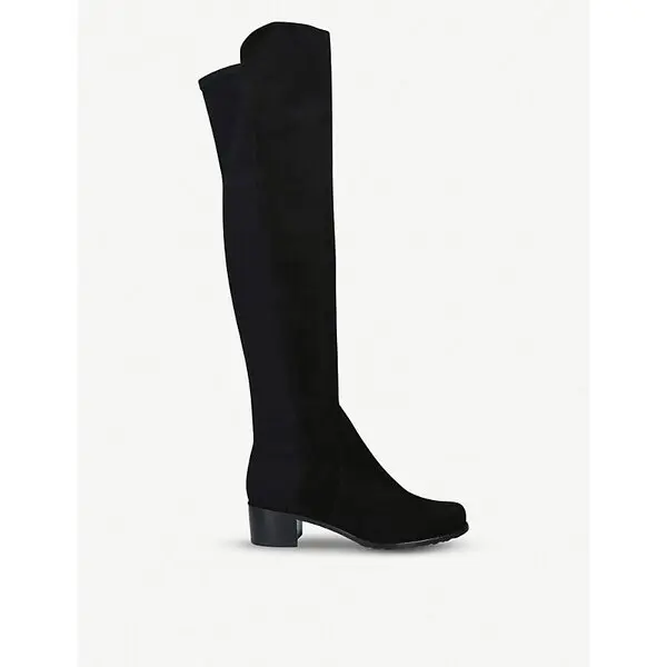 STUART WEITZMAN Reserve Suede Over-the-knee Boots