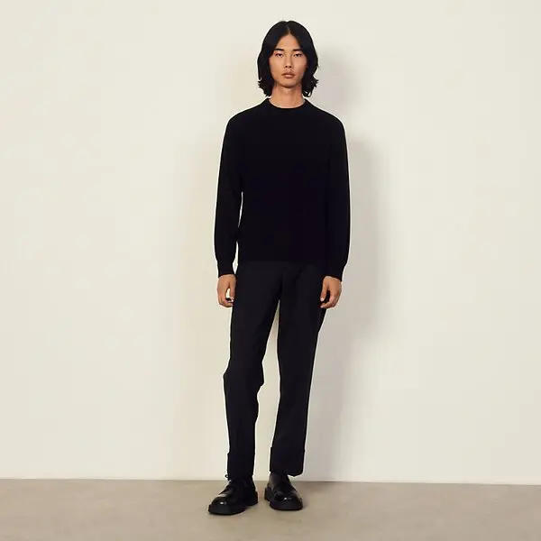Sandro Long-sleeve Cashmere Jumper - Bleus