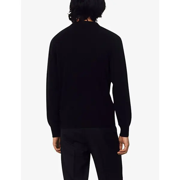 Sandro Long-sleeve Cashmere Jumper - Bleus