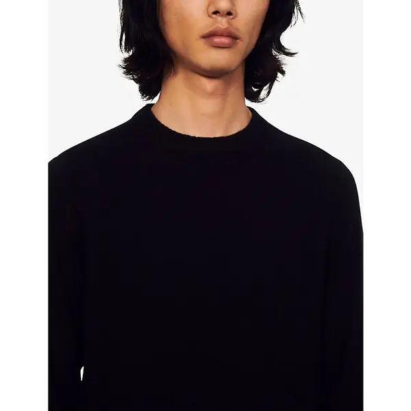 Sandro Long-sleeve Cashmere Jumper - Bleus