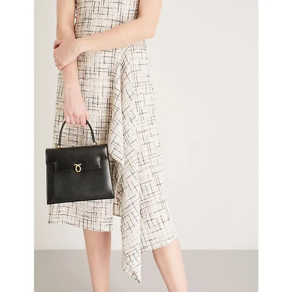 LAUNER Traviata Leather Tote Bag