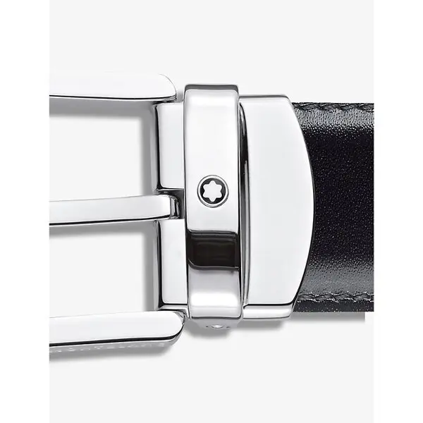 Montblanc Horseshoe-buckle Leather Belt - One-color