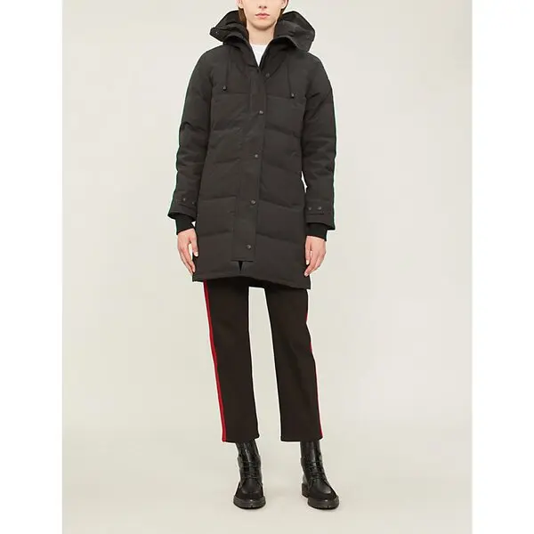 Canada Goose Shelburne Shell And Down Parka Coat