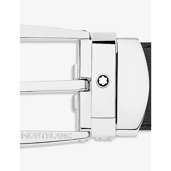 Montblanc Trapeze Leather Belt