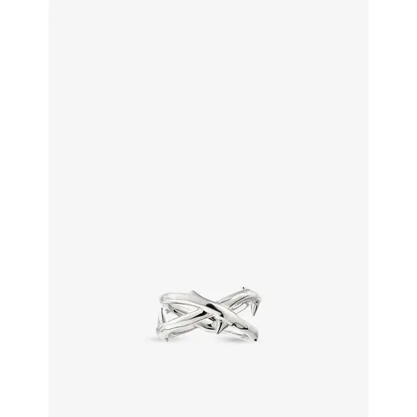 SHAUN LEANE Rose Thorn Ring - Sterling Silver