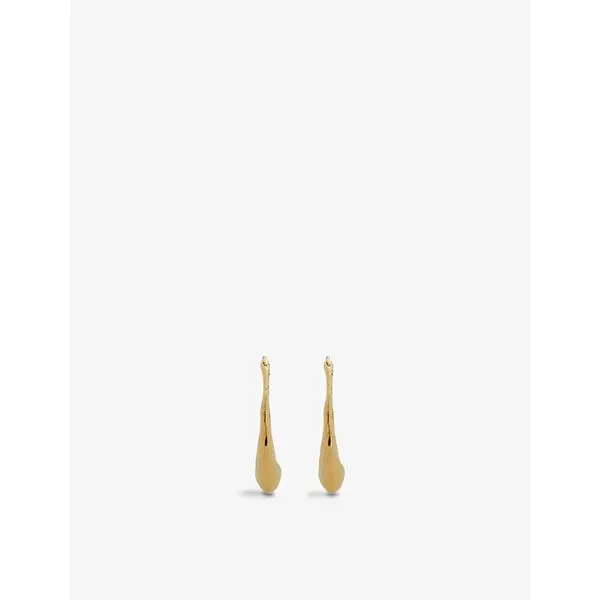 Monica Vinader Deia Hoop Earrings - Gold