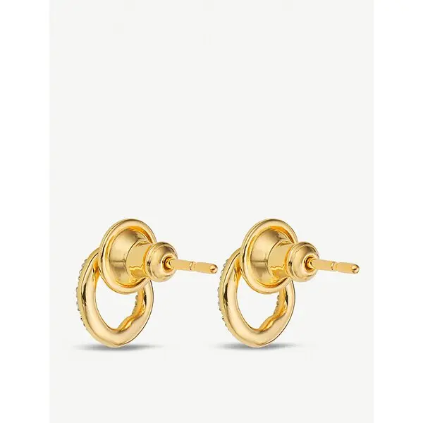 Monica Vinader Riva Circle Stud Earrings