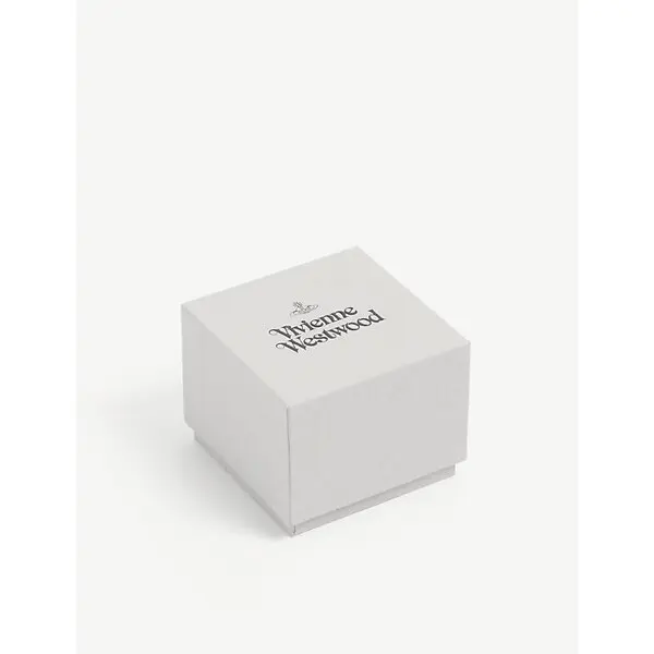 VIVIENNE WESTWOOD Suzon Ruthenium-plated Brass Stud Earring