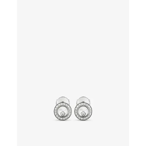 Chopard Happy Diamonds Icons Earrings - 18-carat White Gold