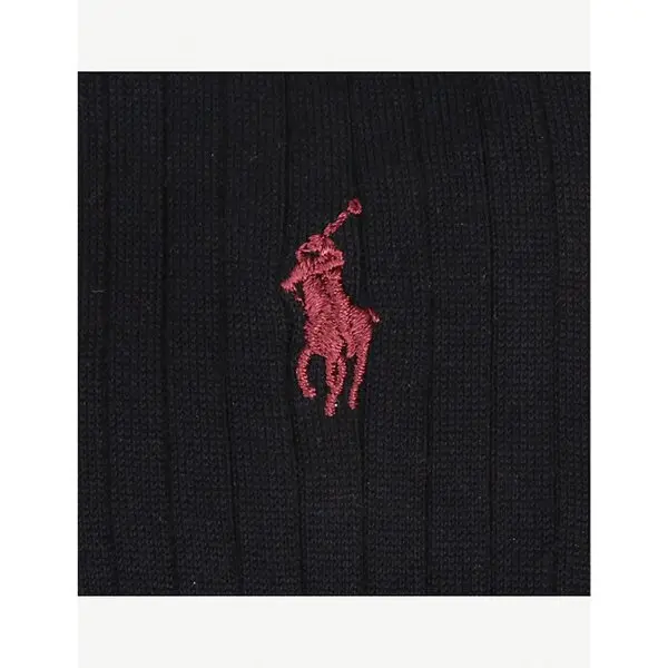 Polo Ralph Lauren Egyptian Cotton-blend Socks - Navy
