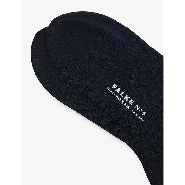 Falke No3 Wool-silk Socks - 6370 Dark Navy