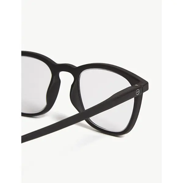 IZIPIZI E Reading + Square-frame Glasses - Black