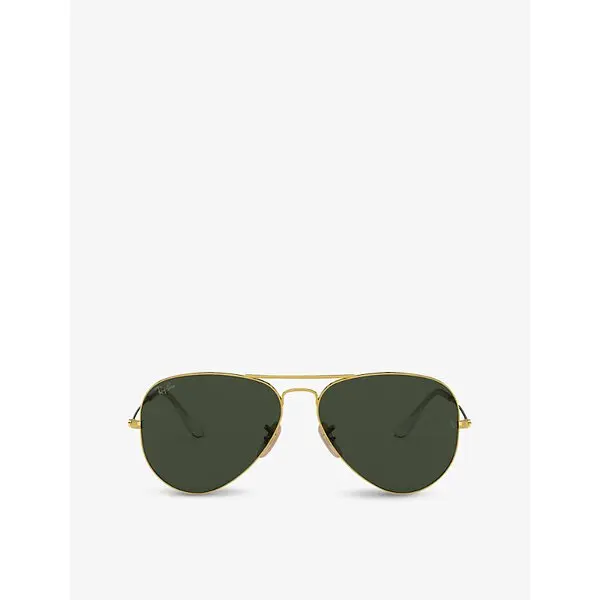 Ray-ban Aviator Sunglasses - Gold