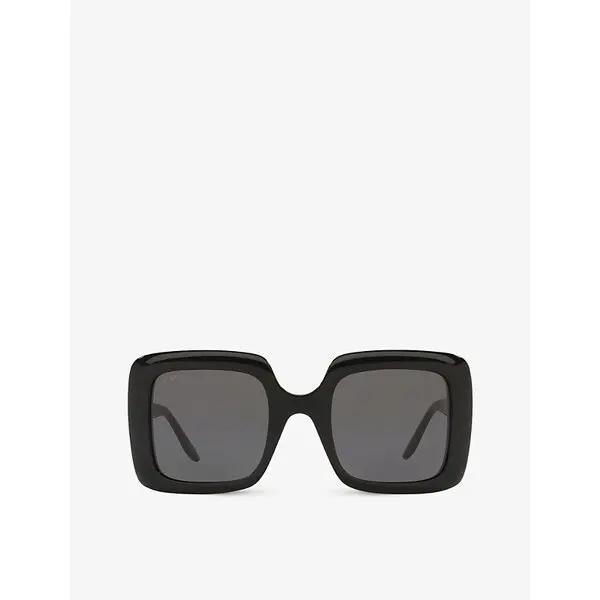 Gucci Gg0896s Square-frame Sunglasses - Black