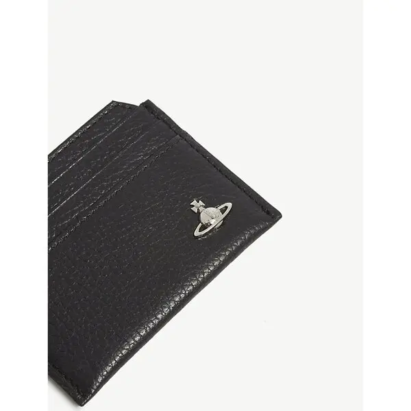 VIVIENNE WESTWOOD Milano Grained Leather Card Holder