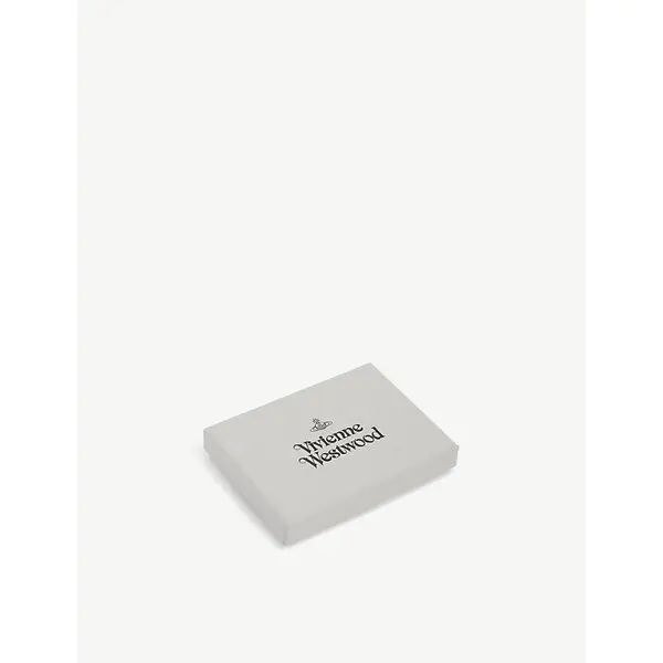 VIVIENNE WESTWOOD Milano Grained Leather Card Holder