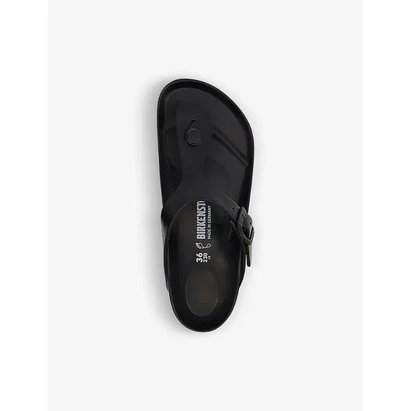 BIRKENSTOCK Gizeh Rubber Sandals - Black Eva