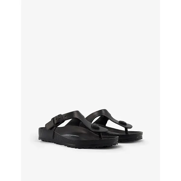 BIRKENSTOCK Gizeh Rubber Sandals - Black Eva