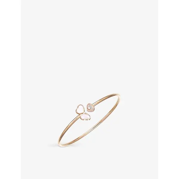 Chopard Happy Hearts Wings Bangle - Rose Gold