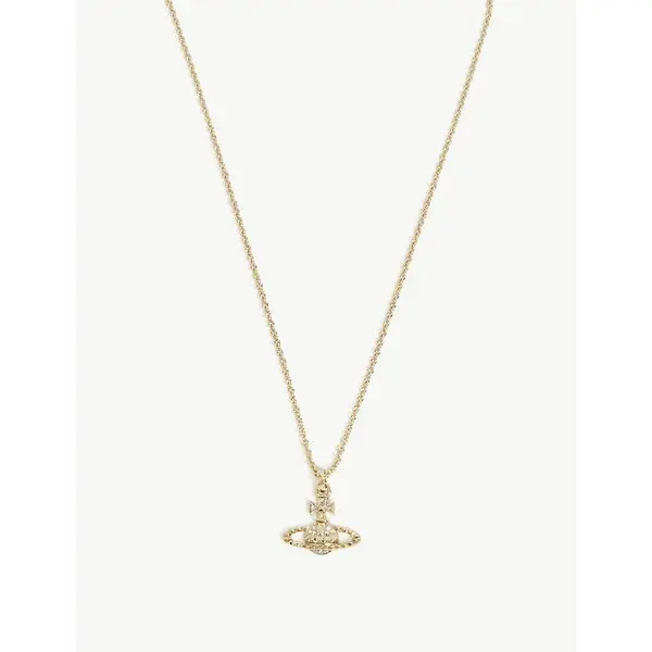 VIVIENNE WESTWOOD Mayfair Crystal Orb Necklace - Crystal Ab/gold