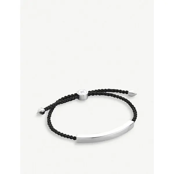 Monica Vinader Linear Sterling Friendship Bracelet - Silver